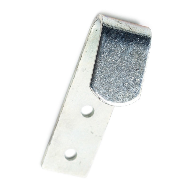 Crochet plat de bâche ou filet à riveter ou visser - Ambert Bennes